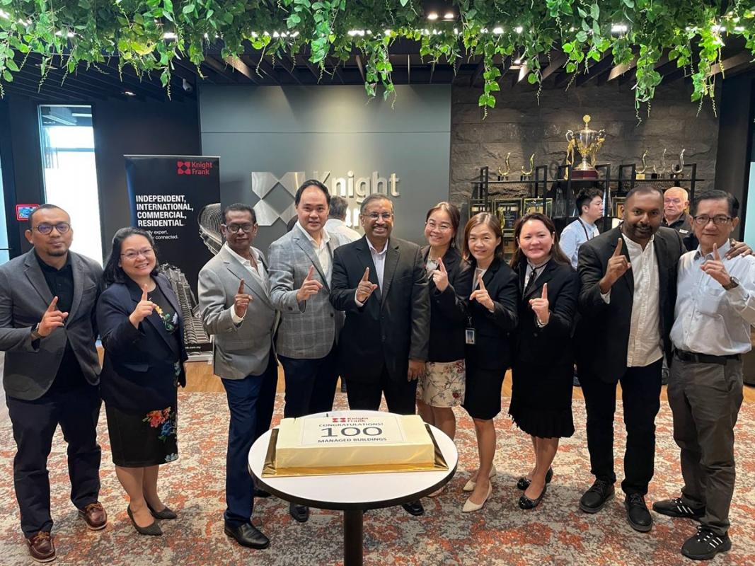 Knight Frank Malaysia Property Management announces new milestone of managing over 100 buildings